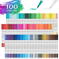 Hethrone Dual Tip Pens Color 100 Colors Art Pens & Markers – HETHRONE